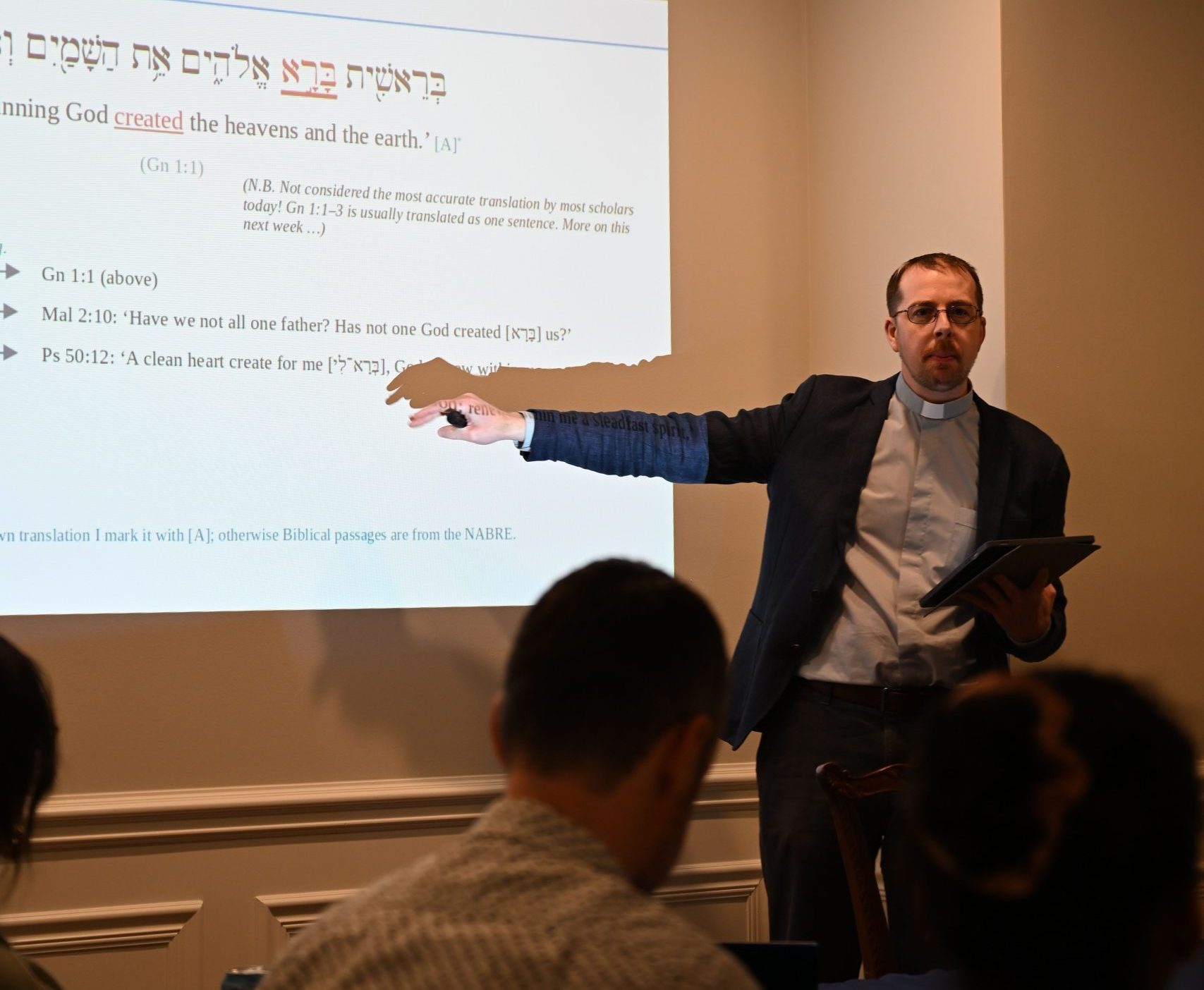 Inside the Classroom with Fr. Adam Hincks - Lumen Christi Institute